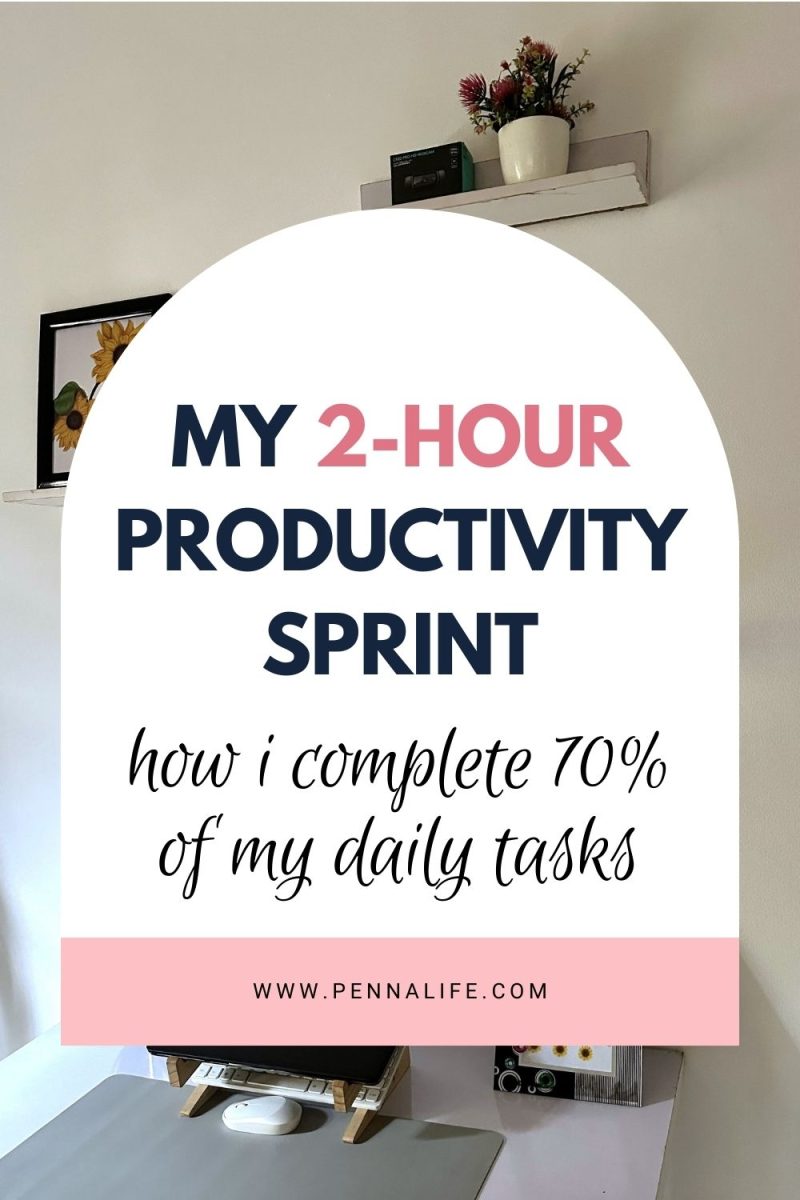 The 2-Hour Productivity Sprint to Get More Done ASAP