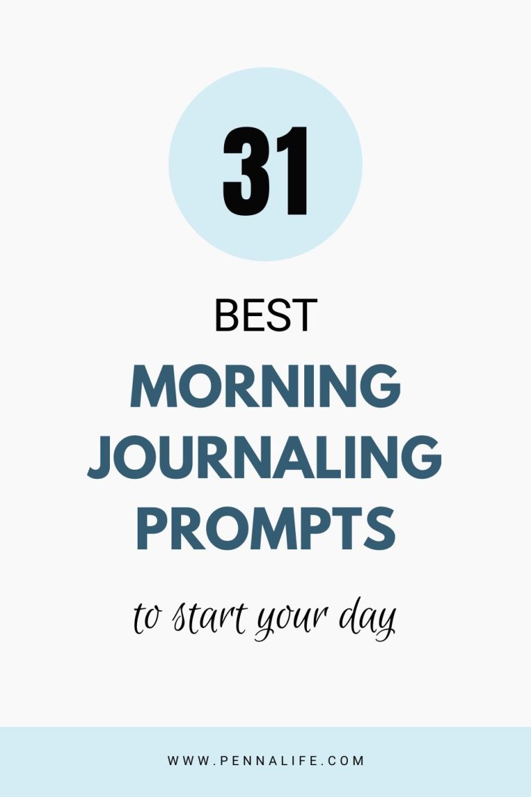 31 Morning Journaling Prompts for a Great Day