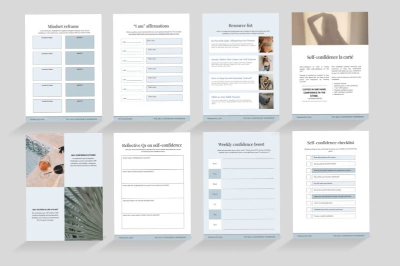 The Ultimate Self Confidence Worksheet: FREE PDF Printable